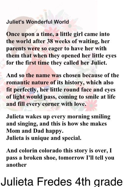 Julieta Fredes – Colegio San Bartolomé